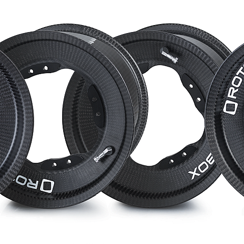 Rotobox 10"x7" Formula Student Carbon Wheels Set - Rotobox